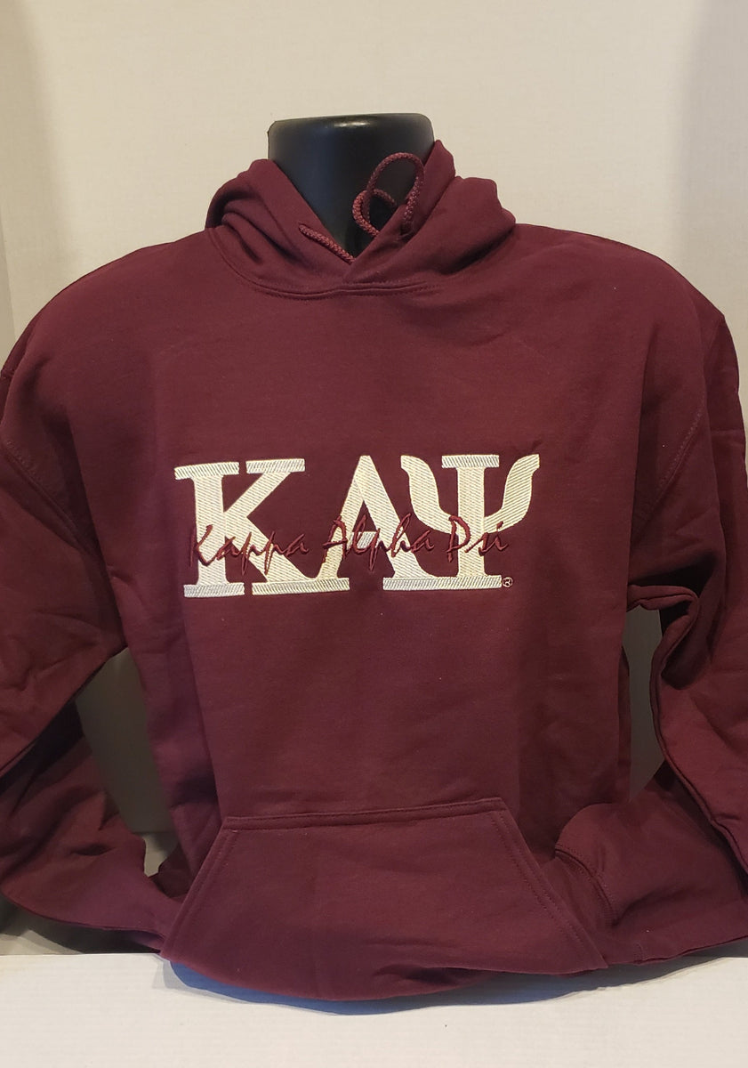 Kappa Alpha Psi(Script Letter KAPsi) Hoodies – KLASSY GREEK EMBLEMS