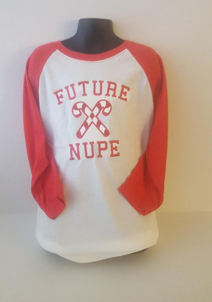 FUTURE NUPE BASBEBALL TEE – KLASSY GREEK EMBLEMS